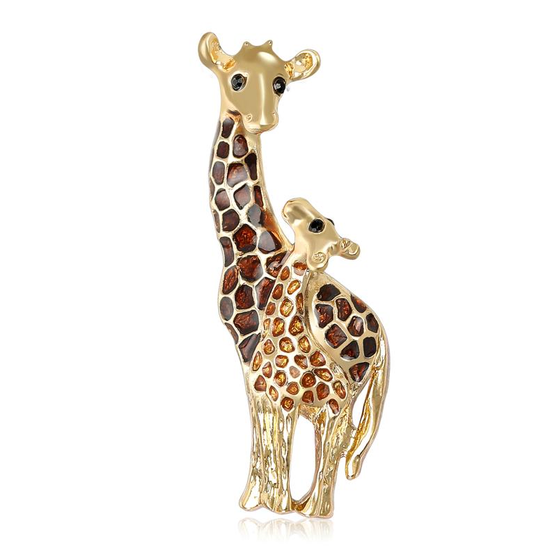 ・カテゴリ: ブローチ・素材: 合金・モチーフ: 動物・加工: エナメル加工・スタイル: ファッション、通勤・対象: 男女兼用・カラー展開: レッド、グリーン、ブラウン