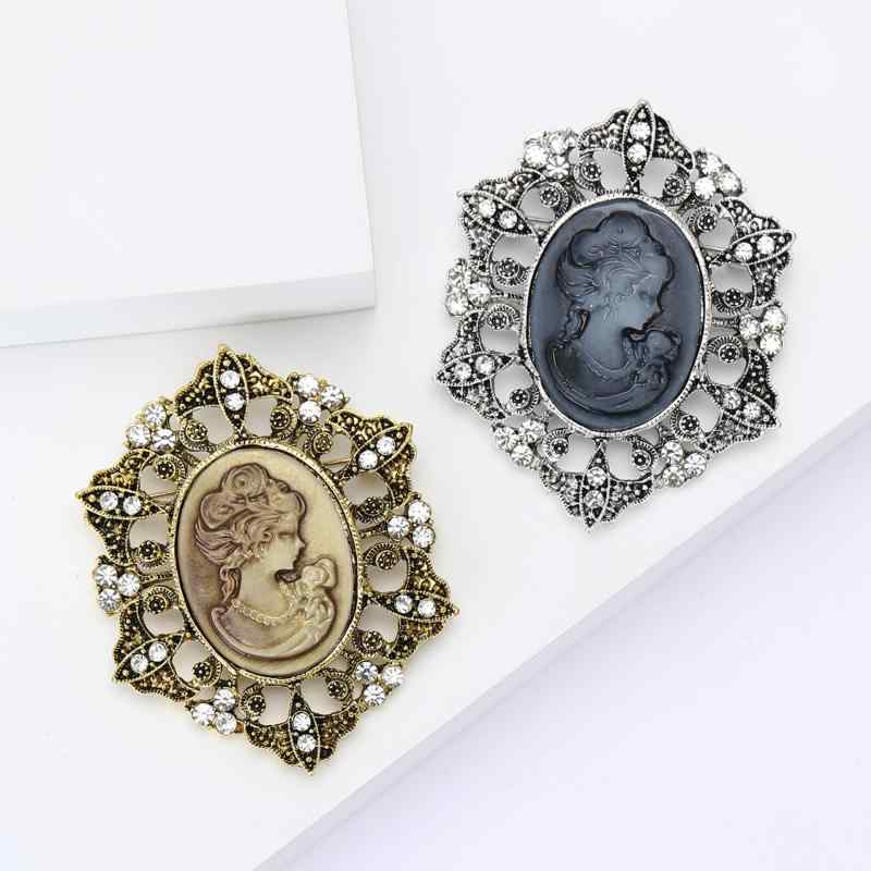 ・素材: 合金・加工: ラインストーン・カラー展開: ゴールド、シルバー・機能: 装飾・スタイル: ファッションOL、通勤・モチーフ: 花・対象: レディース・種類: ブローチ