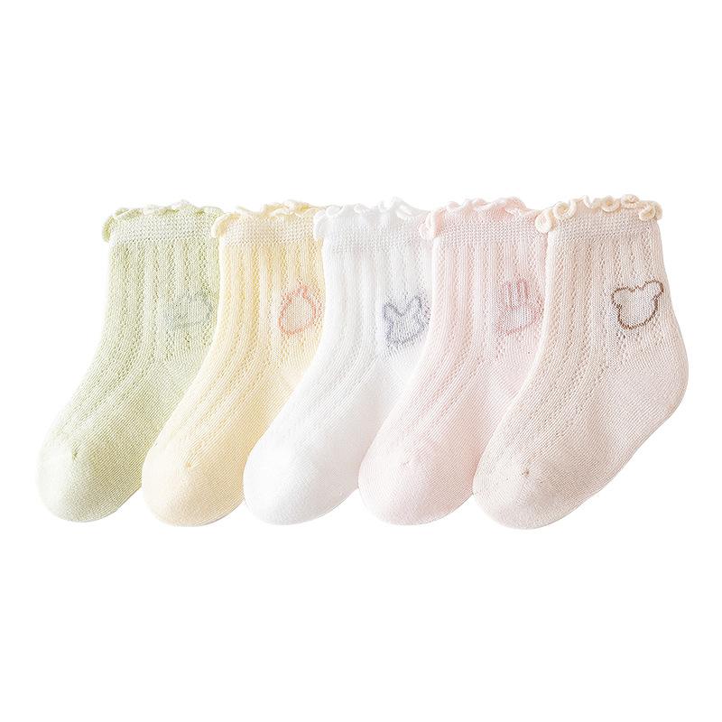 ・カテゴリ: 子供用靴下・素材: 綿 80%（コーマ綿）・仕様: メッシュ、シームレス・対象: 男女兼用・機能: 通気性、吸汗、防臭・丈: クルー丈・厚さ: 超薄手・柄: キャラクター・: カワイイ、プリンセス、トレンド、パステルカラー・基...