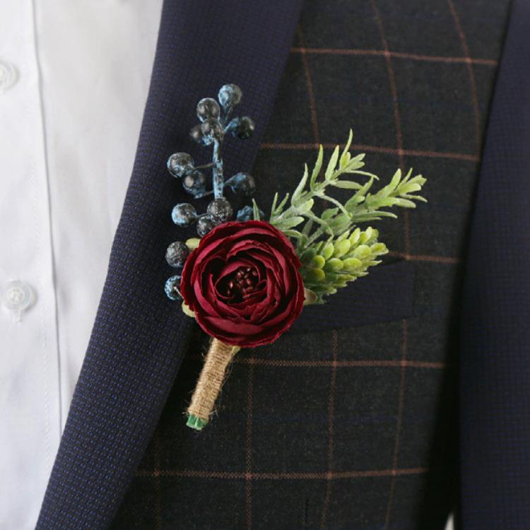 ・カテゴリ: コサージュ・スタイル: 男女兼用・素材: 造花・テイスト: ナチュラル・: フラワー・製法: 手作業・カラー展開: Aタイプ、Bタイプ