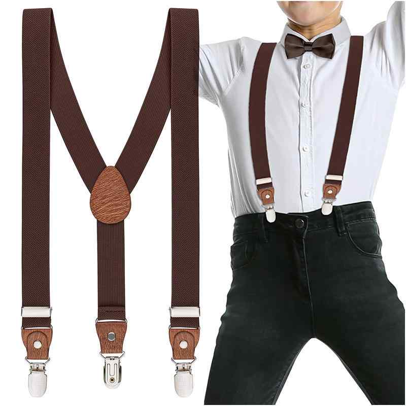 ・素材: ポリエステル、ゴム・サイズ: 2.5×75cm・クリップ数: 3個・対象年齢: 子供・製法: コンピュータージャガード・対象: 男女兼用・カラー展開: ブラック、コーヒー、ブラウン、ライトグレー、ワインレッド、ダークグリーン、オリ...