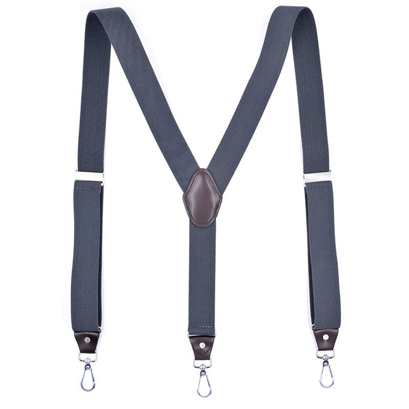 ・素材: 弾性ストレッチ生地・サイズ: 幅約3.5cm、長さ約120cm・クリップ数: 3個・伸縮性: 高伸縮・形状: X型・対象: 大人用・製法: ジャカード織り・対象性別: 男女兼用・カラー展開: ベージュ、グレー、ブラック、ワインレッ...