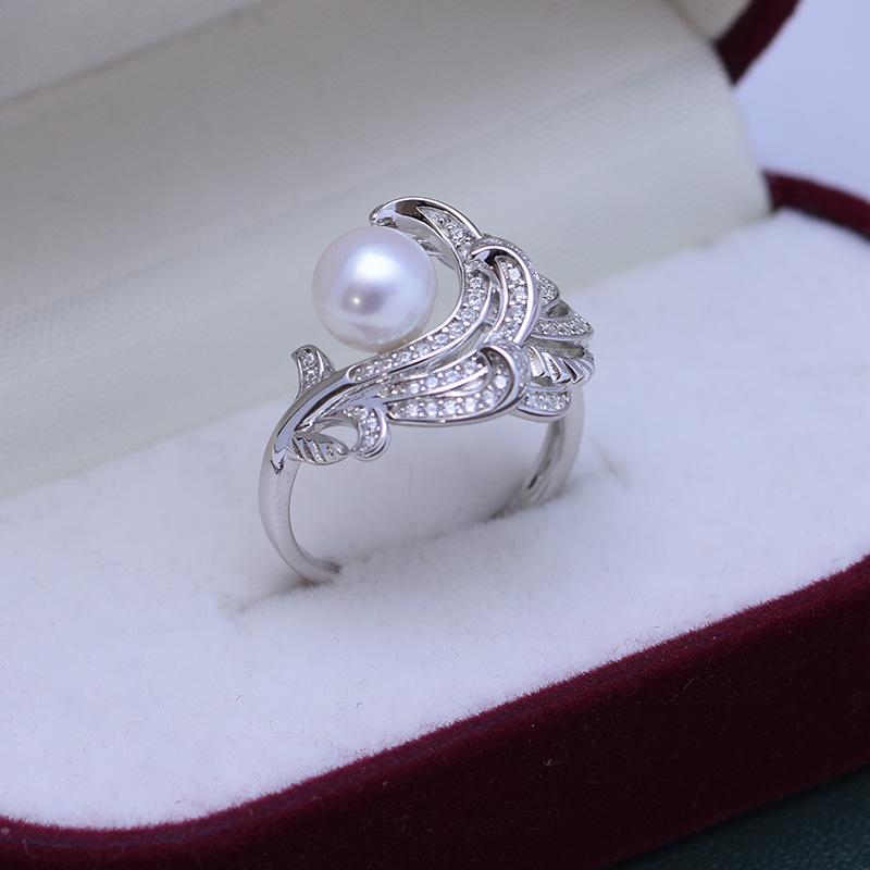 ・カテゴリ: 指輪・スタイル: 韓国・素材: S925シルバー・ストーンの種類: 淡水パール・パールの形状: ラウンド・カラー展開: ホワイト、シルバー・対象: レディース