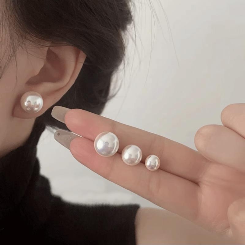 ・カテゴリ: ピアス・スタイル: ナチュラル・主な素材: 淡水パール・パールの形状: 真円・対象: レディース・カラー展開: ホワイト