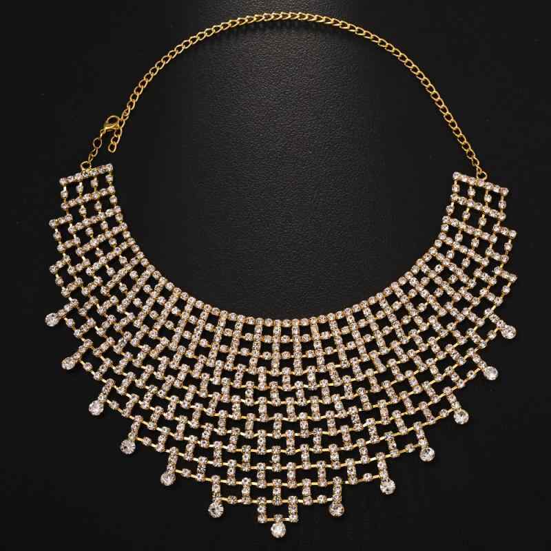 ・カテゴリ: ネックレス・素材: ラインストーン・加工: メッキ・: ジオメトリック、メッシュ・チェーンの種類: スタンダードチェーン・ペンダント素材: ラインストーン・カラー展開: シルバー、ゴールド・スタイル: 欧米スタイル、通勤、ファ...