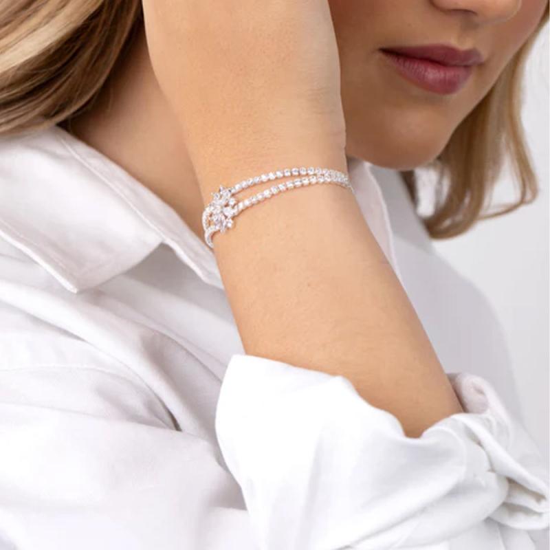 ・カテゴリ: ハンドアクセサリー・素材: ジルコン・加工: メッキ・スタイル: レディース、ファッション、オフィス、通勤・: フラワー、サークル、ジオメトリック・カラー展開: シルバー、ゴールド