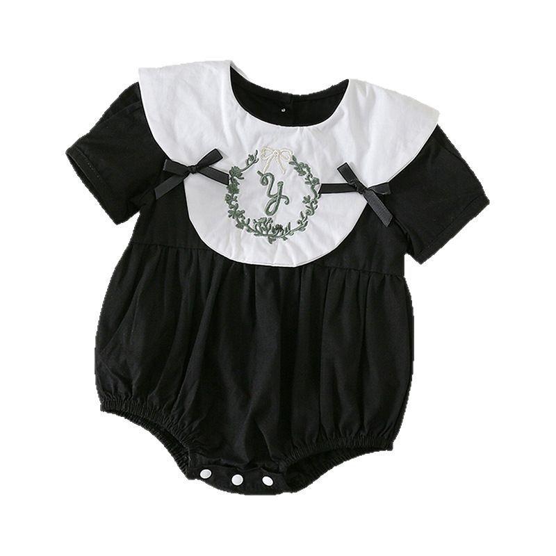 ・カテゴリ: ロンパース、カバーオール・主な素材: 綿・対象年齢: 新生児（0〜1歳、80cm以下）・性別: 男女兼用・袖丈: 半袖・生地の厚さ: 薄手・留め具の種類: スナップボタン・スタイル: 韓国・タイプ: ロンパース・カラー展開: ...