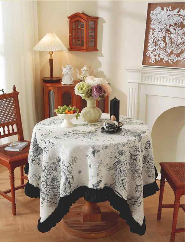 ・スタイル: レトロ ・素材: シェニール・厚み: 10mm・適用シーン: 日常使い・機能: 防塵 ・柄: 花柄