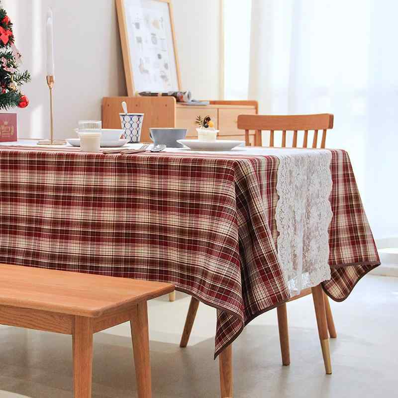 ・スタイル: 北欧・素材: 布・柄: チェック柄