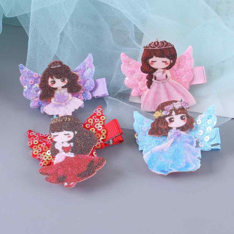 ・カテゴリ: ヘアアクセサリー・素材: 布・スタイル: ナチュラル・対象: キッズ・: キャラクター・加工: ハンドメイド・用途: 誕生日ギフト・ヘアクリップの種類: ダッカールクリップ・カラー: レッド、パープル、ブルー、ピンク・流行要素...