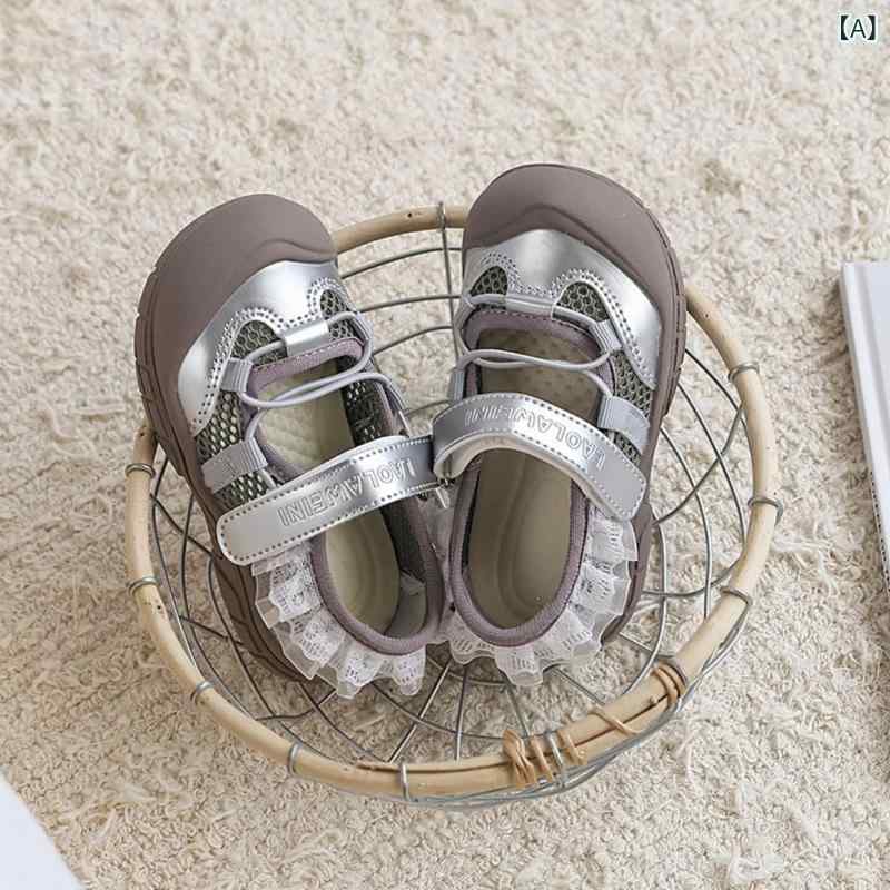 ・カテゴリ: スポーツサンダル・スタイル: カジュアル・カラー展開: シルバー、ベージュ・サイズ展開: 14.5, 15, 15.5, 16, 16.6, 17.3, 18, 18.5, 19.5, 20.2・対象: 女の子・アッパー素材:...