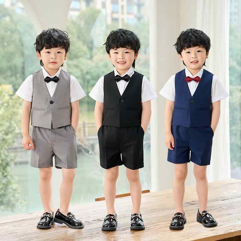 ・性別: 男の子・スタイル: 韓国・タイプ: セットアップ・対象年齢: 3〜8歳・袖丈: 半袖・パンツ丈: ハーフパンツ・加工: 柔軟加工、酵素洗い・柄: 無地・要素: ブリティッシュスタイル、トレンド、欧米風・生地名: サージ・主な素材:...