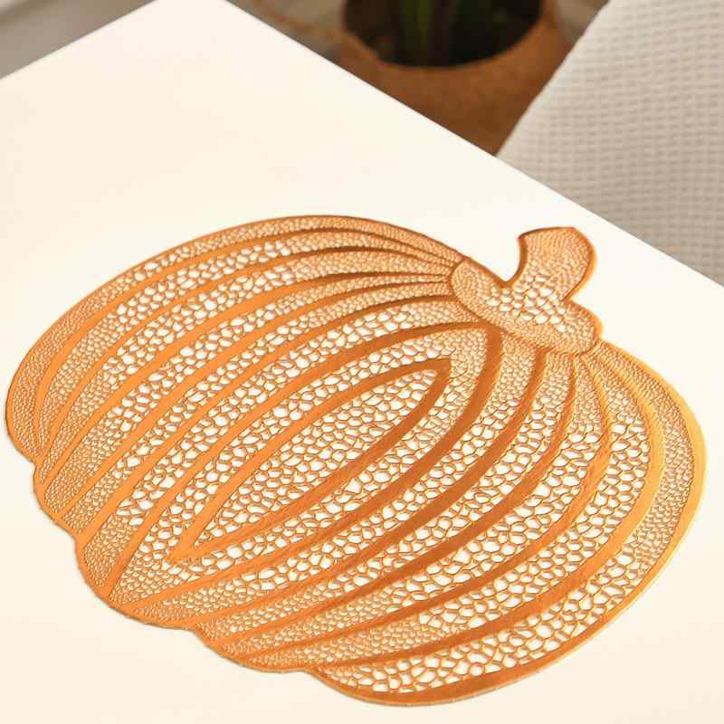 ・素材: PVC・柄: 無地・カラー: オレンジ・形状: 不定形・スタイル: モダン、シンプル・サイズ: 36×36cm