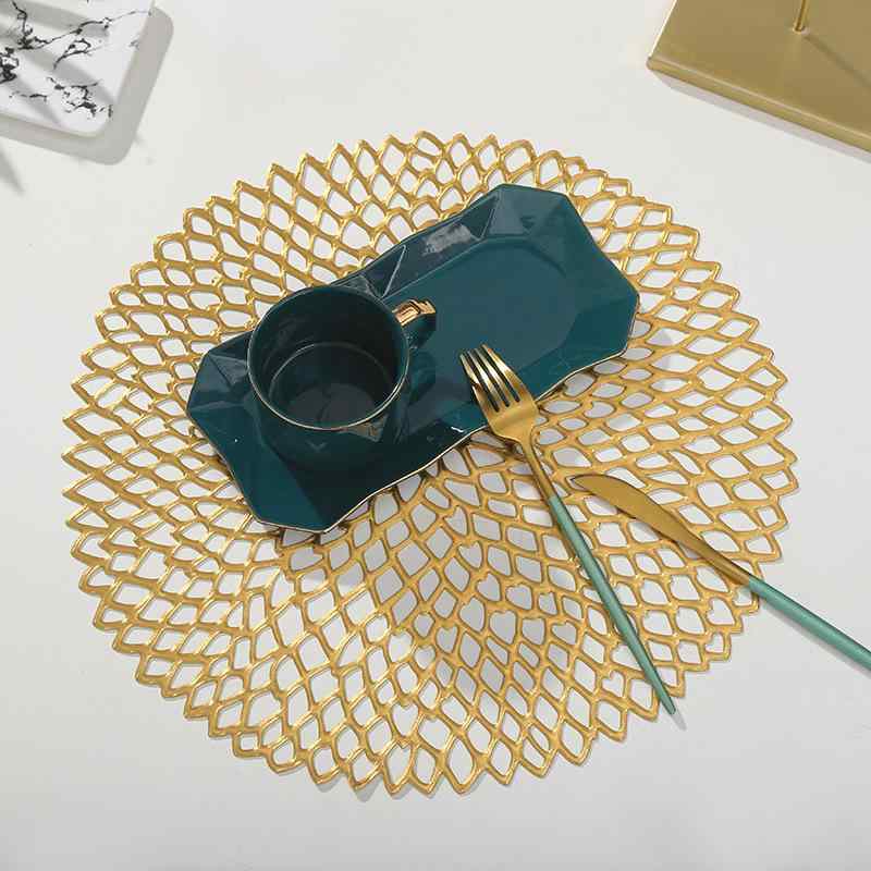 ・素材: PVC・柄: 幾何学・カラー展開: ゴールド、ローズゴールド、シルバー、レッド、ブラック、シルバーグレー・形状: 円形・スタイル: モダン、シンプル・サイズ: 直径約38cm