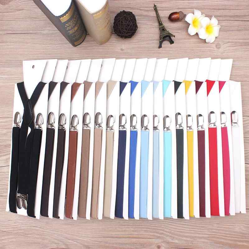 ・カテゴリ: サスペンダー・素材: ゴム、金属パーツ・サイズ: 幅2.0cm、長さ105cm・クリップ数: 4個・対象: 大人用・性別: 男女兼用・カラー展開: レッド、ブルー、カーキ、ブラック、ホワイト、ダークカーキ、コーヒー、ブラウン、...