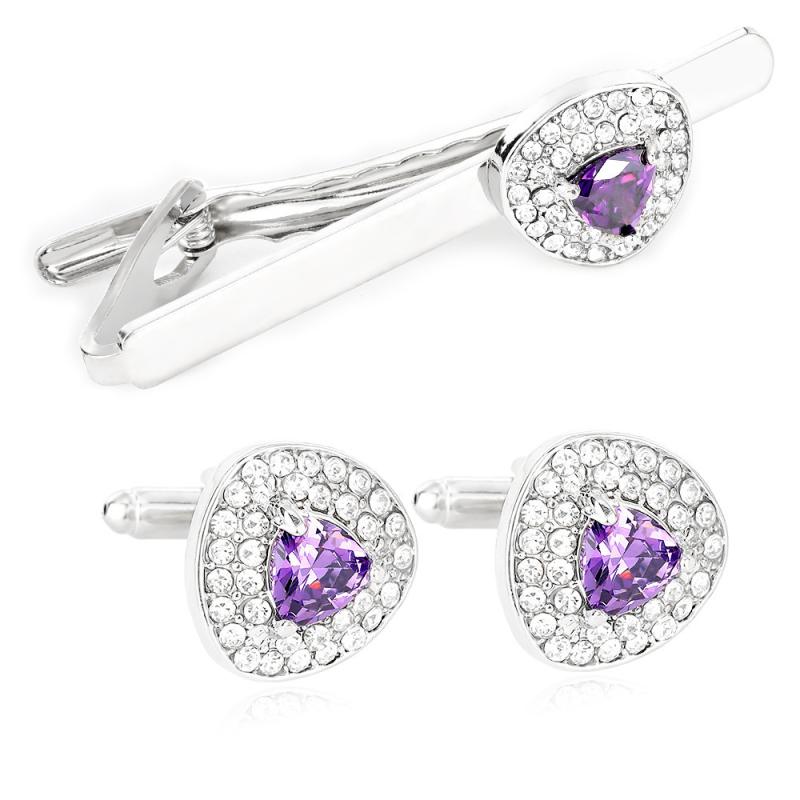 ・カテゴリ: ネクタイピン・スタイル: フラットタイプ・対象: メンズ、ユニセックス・素材: 合金・柄: 幾何学模様・: ハート形・対象年齢: 成人・加工: ラインストーン装飾・装飾素材: クリスタル・用途: ビジネス