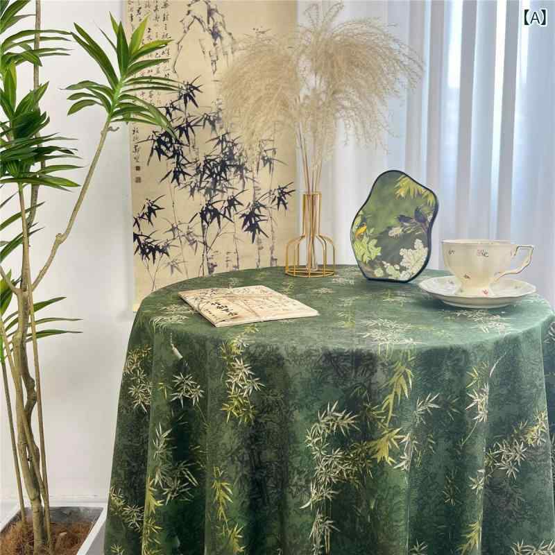 ・カテゴリ: テーブルクロス・スタイル: モダンチャイニーズ・素材: フランネル・形状: 長方形・カラー: 竹影清風、緑黛果実・サイズ: 40*60cm, 60*60cm, 60*90cm, 90*90cm, 90*150cm, 100*1...