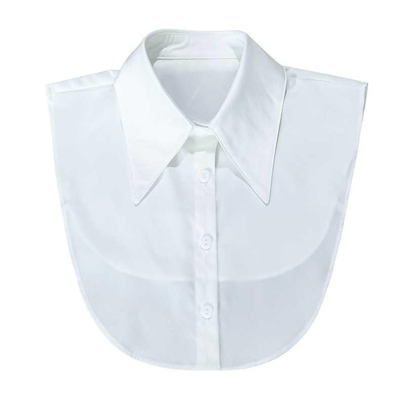 ・スタイル: ・カラー展開: ホワイト、ブラック・ネックライン: ポインテッドカラー、ラウンドネック、ダブルカラー