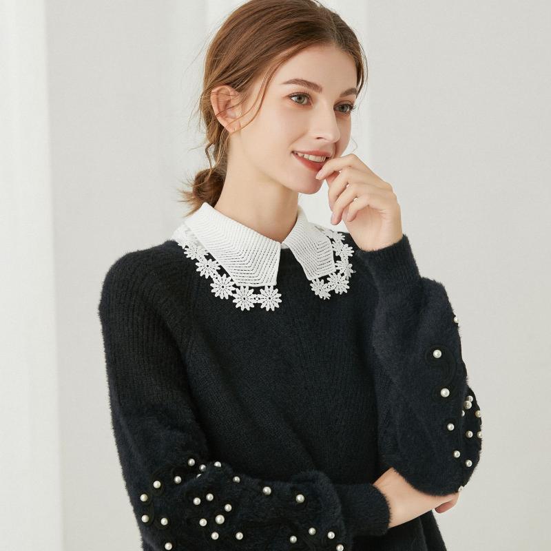 ・対象: 成人・カラー: ホワイト・素材: シフォン・柄: 花柄