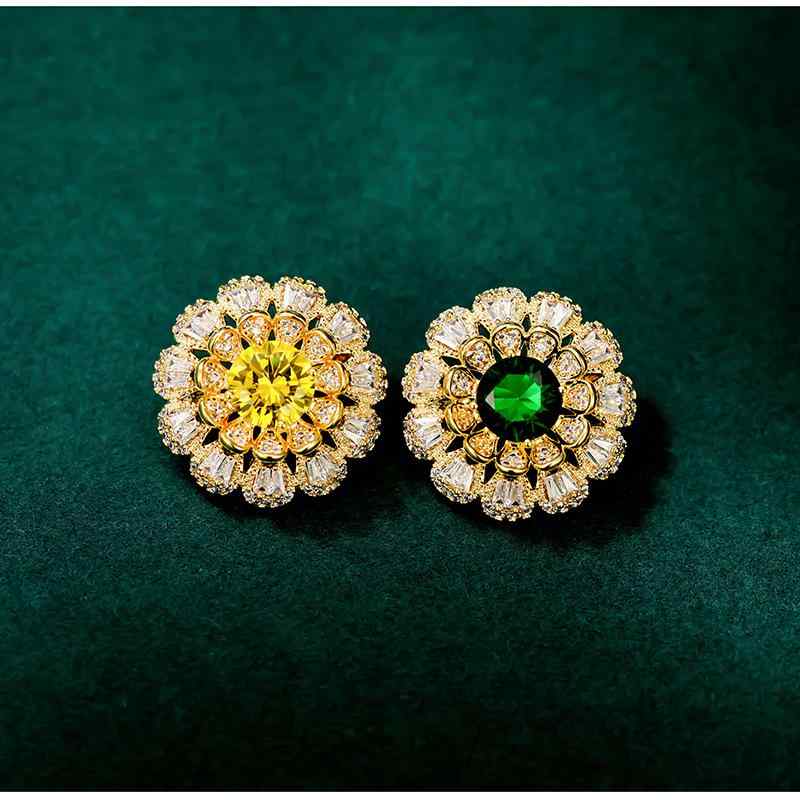 ・カテゴリ: ブローチ・素材: 銅・スタイル: 男女兼用・: 花モチーフ