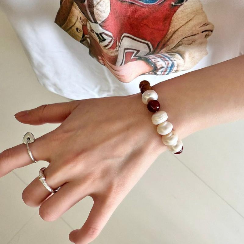 ・カテゴリ: アクセサリー・素材: パール・製法: ハンドメイド・スタイル: レディース・カラー: クック天然パールブレスレット、クック天然パールネックレス・: シンプル・テイスト: きれいめ・おすすめのシーン: 旅行の記念・モチーフ: 自然