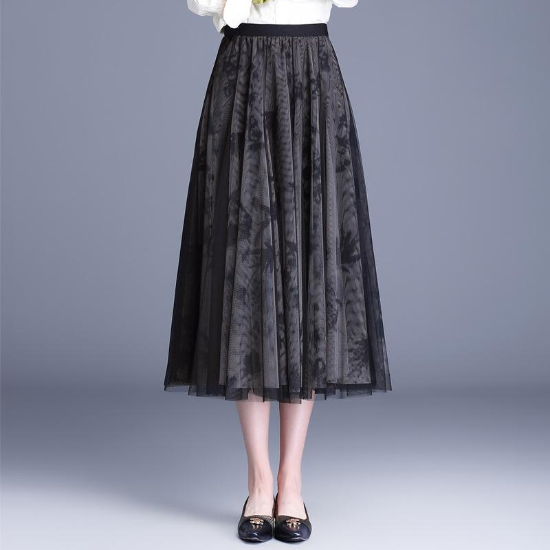 ・カテゴリ: 裙・スカート形状: 百褶裙・着丈: 中長裙・素材: ポリエステル・素材含有量: ポリエステル90%〜95%・: 拼贴/拼接、褶皱・スタイル: 气质通勤・カラー展開: ブラック、アプリコット・サイズ展開: フリーサイズ