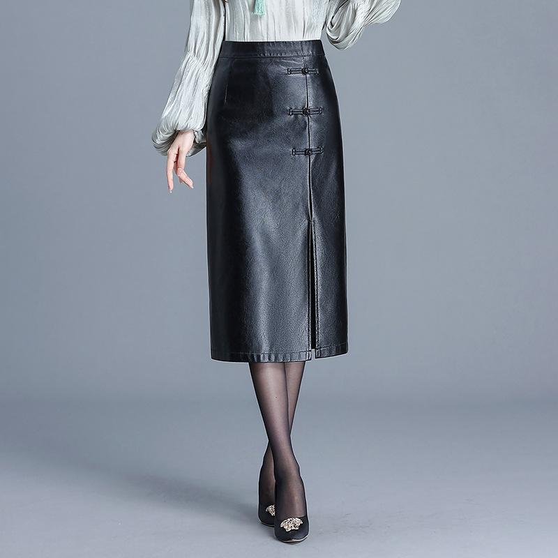 ・カテゴリ: スカート・スタイル: 通勤、エレガント・スカートタイプ: タイトスカート・着丈: ミモレ丈・主な素材: ポリエステル・素材含有率: 90%〜95%・: 切り替え、パッチワーク・カラー展開: ブラック、コーヒー・サイズ展開: M...