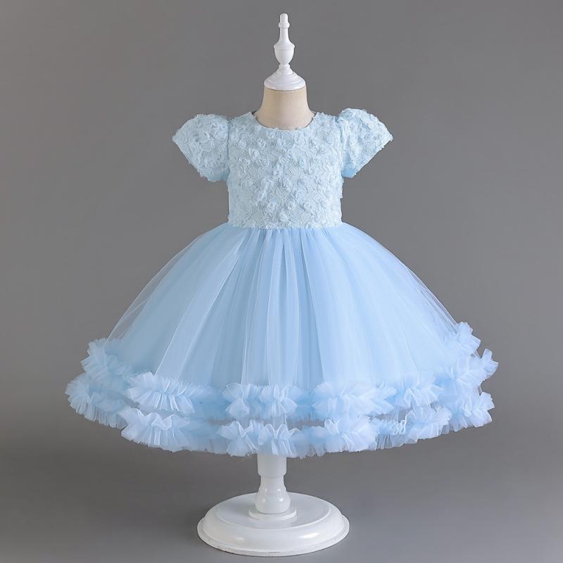 ・カテゴリ: 子供用ドレス・対象年齢: 3〜8歳（100〜140cm）・性別: 女の子用・加工: プリーツ加工・要素: プリンセス、チュール・スタイル: プリンセス・生地名: サテン・主な素材: ポリエステル 65%・裏地: 綿 35%・ド...