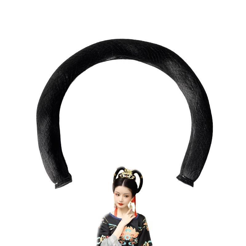 ・素材: 耐熱ファイバー・形状: 発包（ヘア用ベース）・長さ: ショート・スタイル: 古典的・用途: 古装用・バリエーション: 直径2cm×長さ24cm、直径3cm×長さ24cm、直径4cm×長さ24cm、直径2cm×長さ32cm、直径3c...