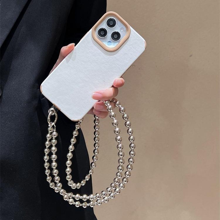 ・カテゴリ: スマホストラップ・スタイル: レディース・ストラップ素材: PP・金具素材: メタル・バリエーション: 大小シルバー、大小イエローパール