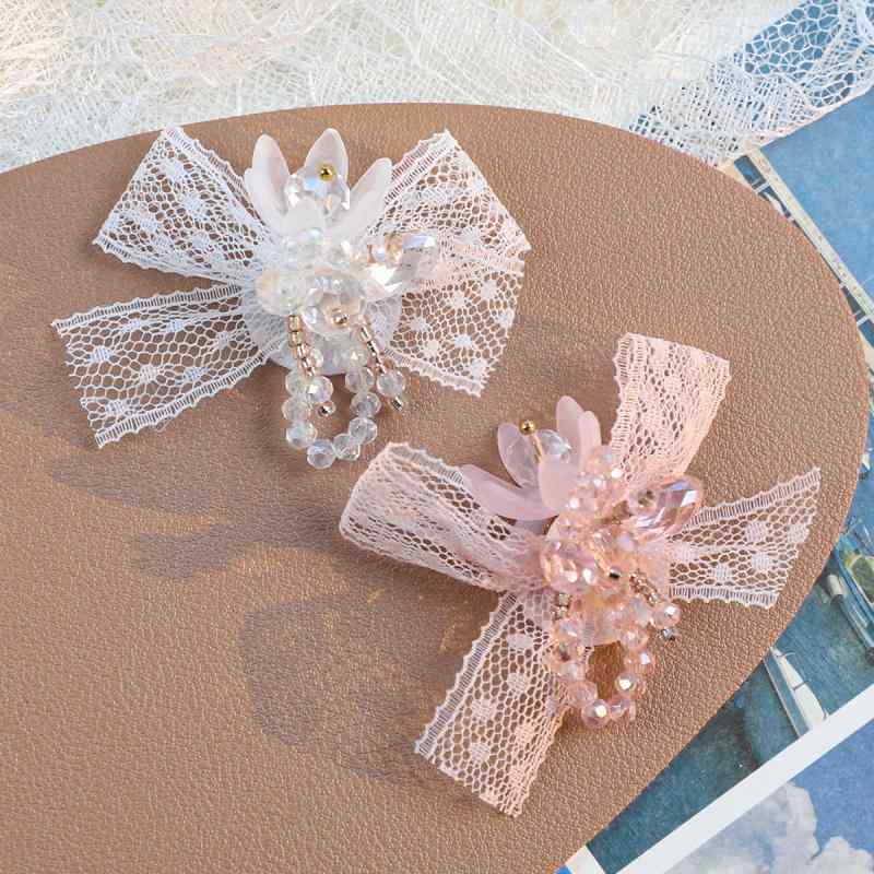 【商品について】・本商品はハンドメイド用のアクセサリーパーツです。クリップやピンなどブローチ金具（留め具）は付属しておりません。・ハンドメイド用パーツのため、サイズや形状に若干の個体差が生じる場合がございます。