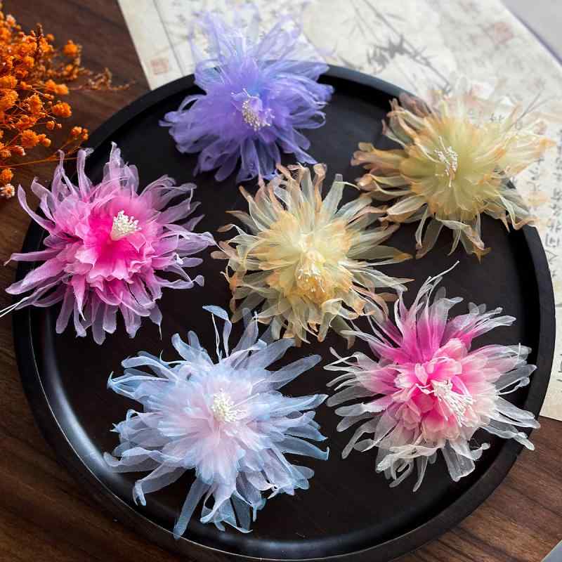 【商品について】・本商品はハンドメイド用のアクセサリーパーツです。クリップやピンなどブローチ金具（留め具）は付属しておりません。・ハンドメイド用パーツのため、サイズや形状に若干の個体差が生じる場合がございます。
