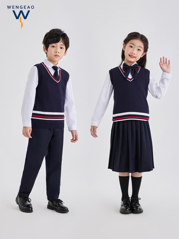 ・スタイル: スクール風・対象年齢: 8歳以上（身長140cm以上）・性別: 男女兼用・: セットアップ、ブリティッシュ・生地加工: 柔軟加工・素材名: 綿混・主な素材: ポリエステル・主な素材の含有率: 65%・セット内容: ベスト、シャ...