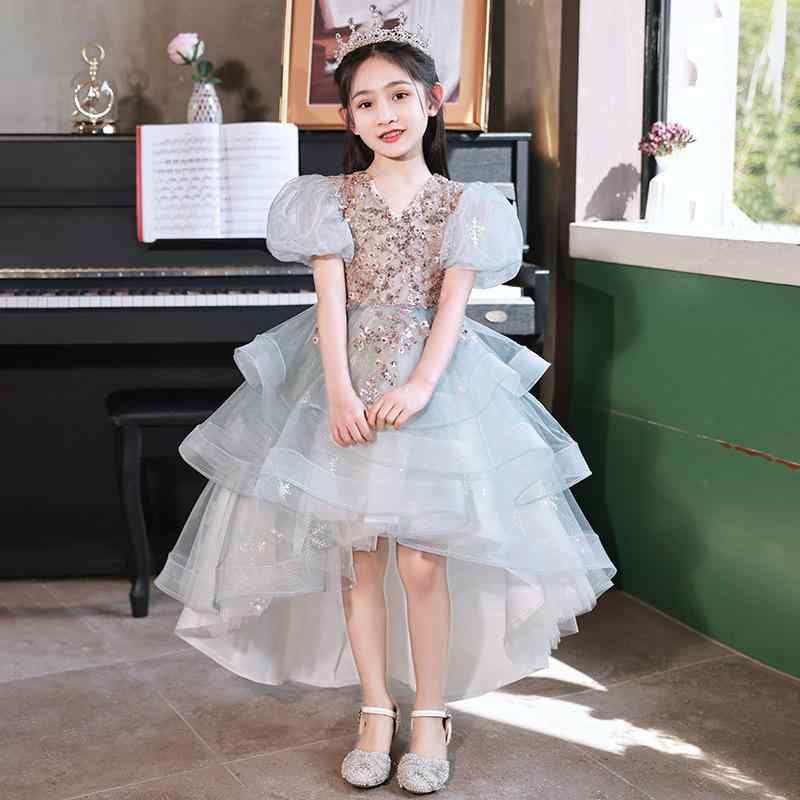 ・カテゴリ: 子供用ドレス・性別: 女の子・対象年齢: 8歳以上（140cm以上）・加工: プリーツ加工、コーティング、シアリング、・要素: セット、キュート、プリンセス、チュール・スタイル: プリンセス・素材: 化学繊維混紡（ポリエステル...