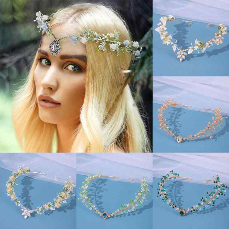 ・スタイル: 欧米風 ・種類: カチューシャ、ヘアバンド・対象: レディース・: ウェーブ・おすすめのシーン: ウェディング・要素: カラーブロック・カラー展開: リーフ、小花パープル、タイプ1、タイプ2、タイプ3、タイプ4、タイプ5・カテ...