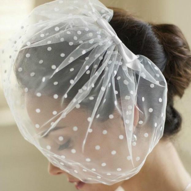 ・カテゴリ: ヘアアクセサリー・対象: レディース・スタイル: レトロ・素材: チュール・形状: ベール・種類: ドーム型・着用シーン: ウェディング・カラー: ホワイト・長さ: 60cm以下