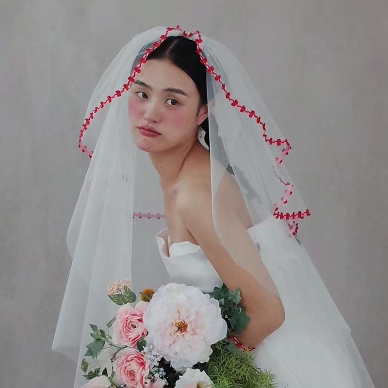 ・カテゴリ: ヘアアクセサリー・スタイル: レトロ・素材: ベール生地・対象: レディース・: 花・タイプ: 2層式・主な用途: ウェディング・カラー: 画像参照