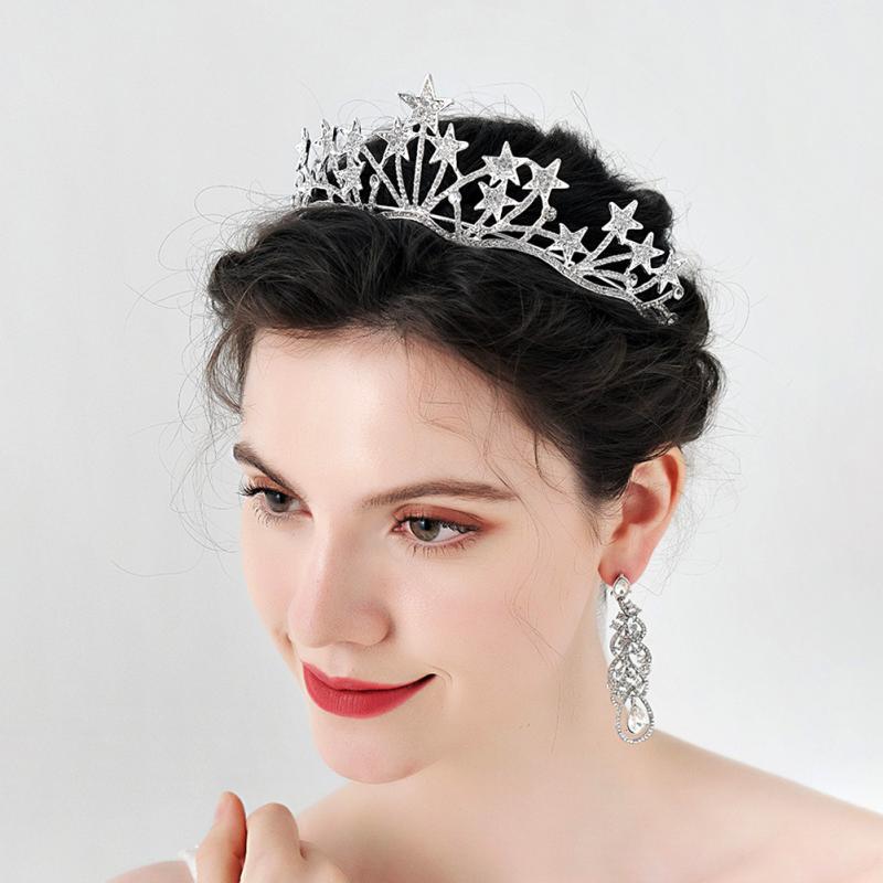 ・カテゴリ: ヘアアクセサリー・スタイル: 韓国・タイプ: レディース・: 星形・素材: ラインストーン、ホワイトクリスタル・加工: メッキ加工・カラー展開: アンティークゴールド、シルバー