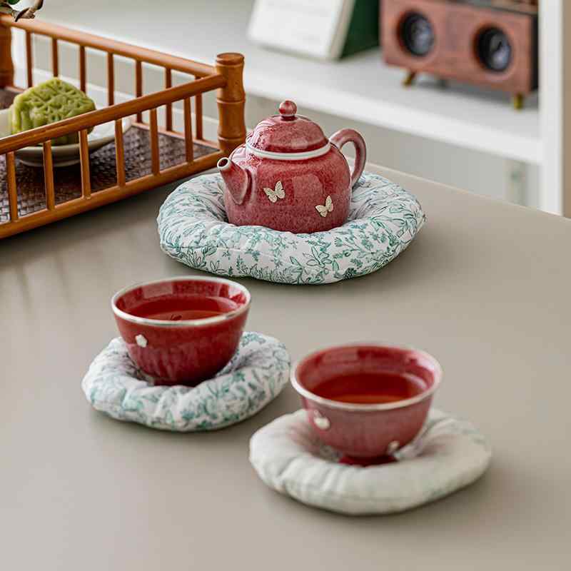 ・カテゴリ: 茶道アクセサリー・素材: 布・スタイル: 中華風・カラー展開: 青葉茂、妃里竹、玉蘭馥、碧芳夭、秋色満、疏園意