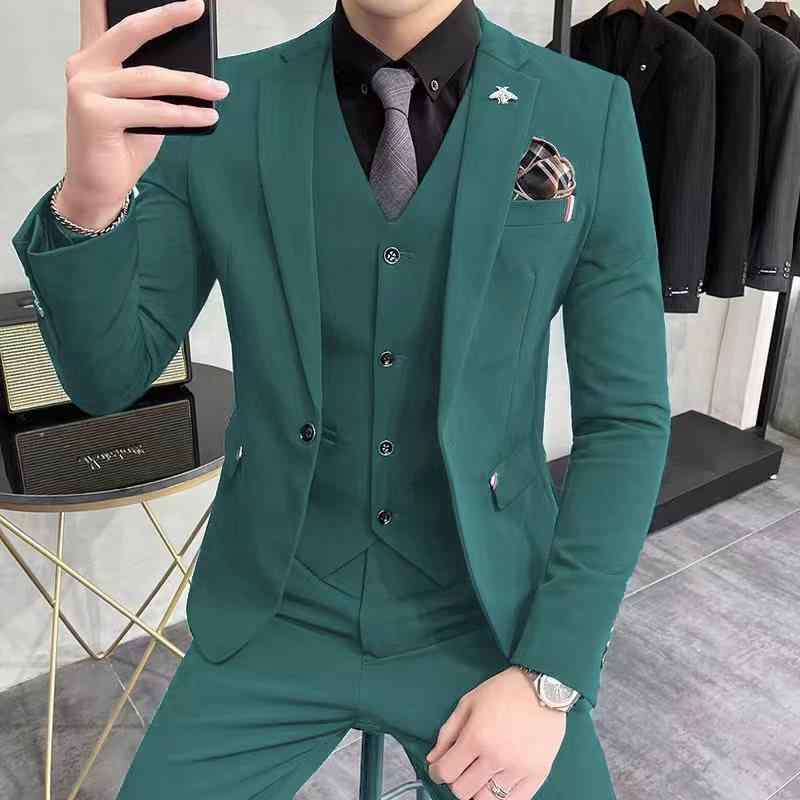 ・主な素材: 綿 60%・シルエット: スリムフィット・スタイル: ライトビジネス・カラー展開: グリーン、ブラック、ネイビー・サイズ展開: M、L、XL、XXL、3XL、4XL