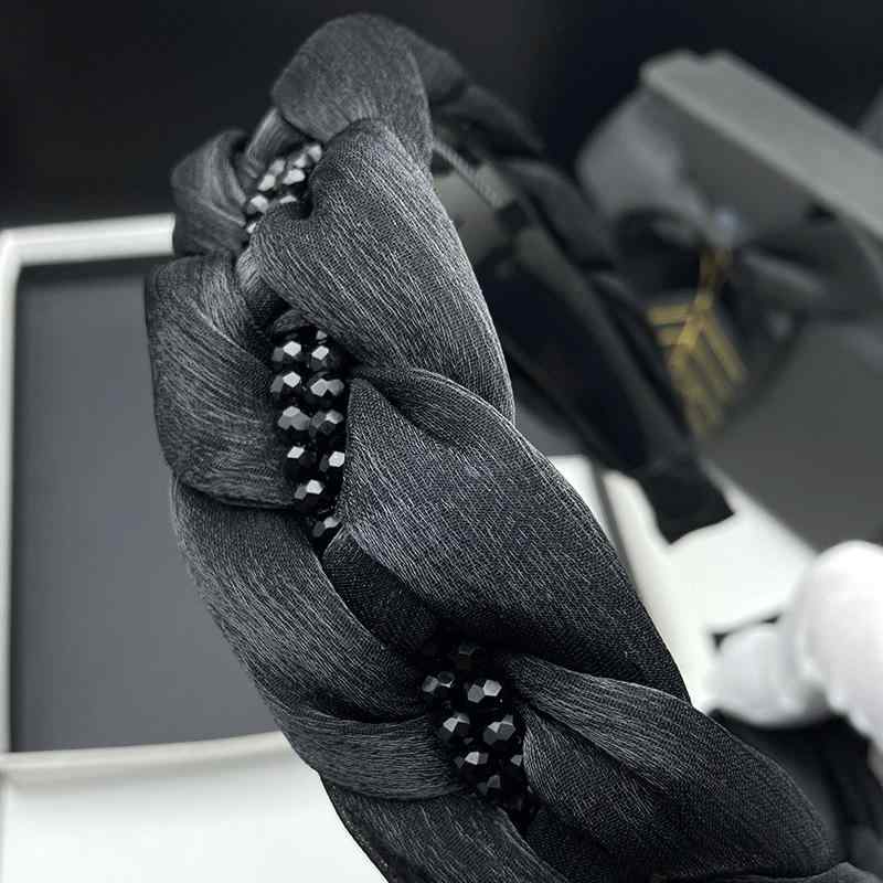 ・カテゴリ: ヘアアクセサリー・素材: サテン・加工法: ハンドメイド・カラー: ブラック・スタイル: オフィスカジュアル・対象: レディース