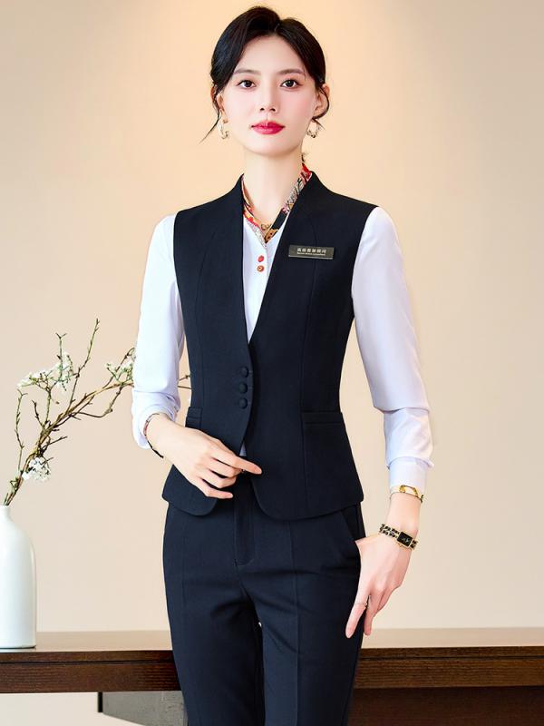 ・スタイル: エレガント・素材: ポリエステル 90%-95%、ポリウレタン 30%以下・袖丈: 長袖・袖の種類: レギュラー・パンツ丈: ロング丈・カラー展開: ネイビー、ブラック、グレー、ホワイト・サイズ展開: S、M、L、XL、XXL...