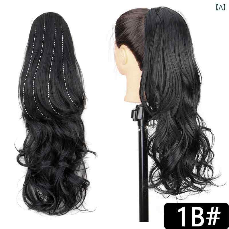 ・カテゴリ: ポニーテールウィッグ・スタイル: ヘア束・対象: レディース・製法: 機械植え・素材: 耐熱ファイバー