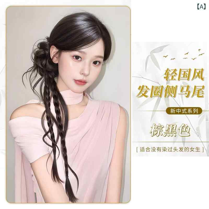 ・カテゴリ: ポイントウィッグ・ポニーテールスタイル: ヘアウィッグ・製法: 総手植え・素材: 耐熱ファイバー・カラー展開: ブラウンブラック、ナチュラルブラック、ダークブラウン、ライトブラウン