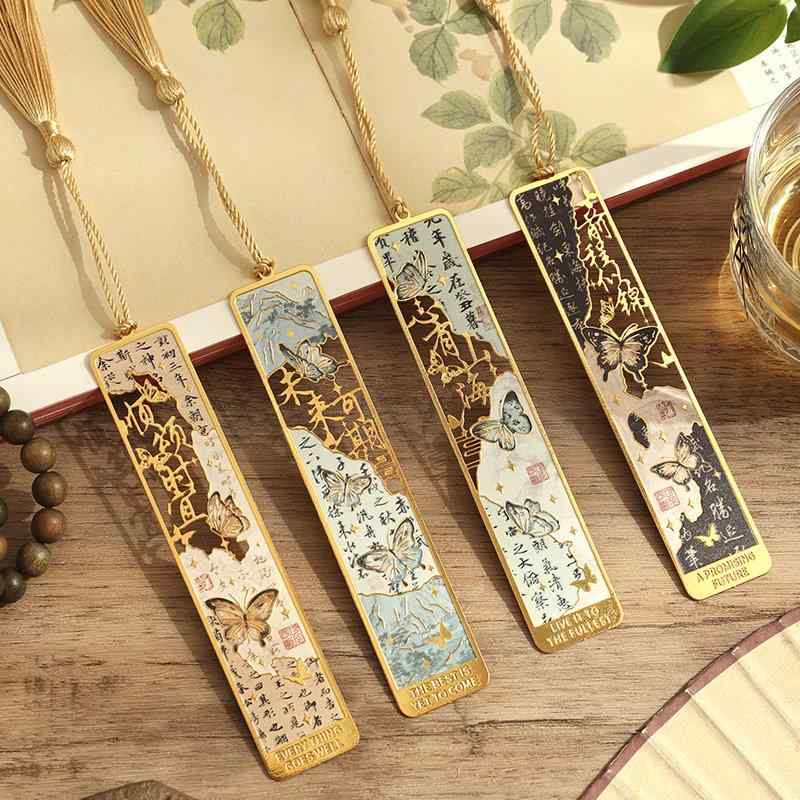 ・主な素材: 金属・カラー展開: 未来可期, 顺颂时宜, 心有山海, 前程似錦