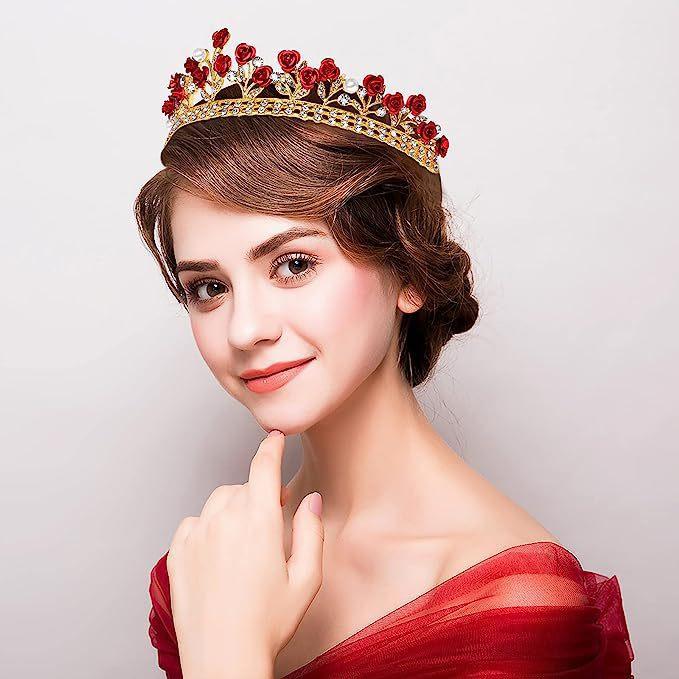 ・カテゴリ: ヘアアクセサリー・素材: 合金・加工: メッキ加工・スタイル: 欧米風・: クラウン・対象: レディース・主な用途: ギフト、結婚式、誕生日、旅行記念、祝祭日・カラー展開: パープル、グリーン、レッド