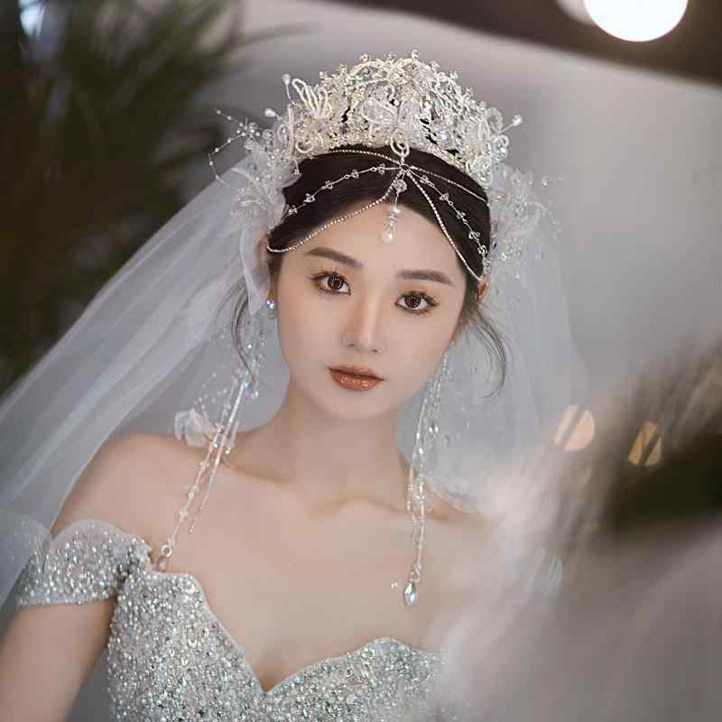 ・素材: 合金・スタイル: 韓国・性別: レディース・: クラウン・加工: ハンドメイド・用途: 結婚式、誕生日・カラー: ヘアネット、クラウン・カテゴリ: ヘッドドレス
