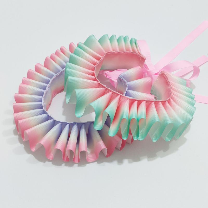 ・対象年齢: 子供・カラー展開: ピンクグリーン（グラデーション）、ピンクパープル（グラデーション）、マルチカラー・素材: リボン・裏地素材: リボン