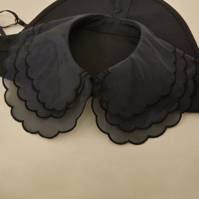 ・対象年齢: 大人・カラー: ホワイト、ブラック・素材: ポリエステル・柄: 花柄・幅: 35・裏地素材: ポリエステル・スタイル: かわいい