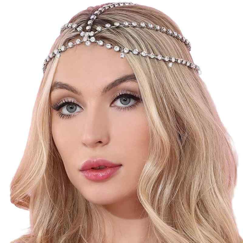 ・カテゴリ: ヘアアクセサリー・素材: ラインストーン・カラー展開: ゴールド、シルバー